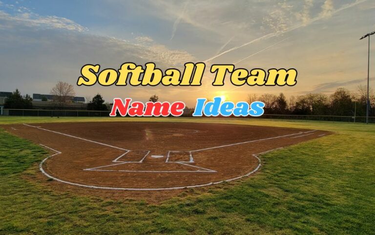 1000+ Catchy Softball Team Names Ideas for Boys & Girls 2024